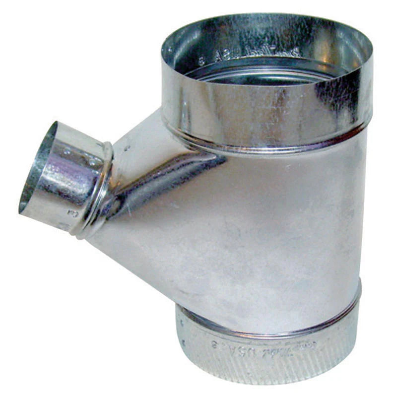 Galvanized Wye Duct Fitting 6”x4”x4” – EasyBuildSupply